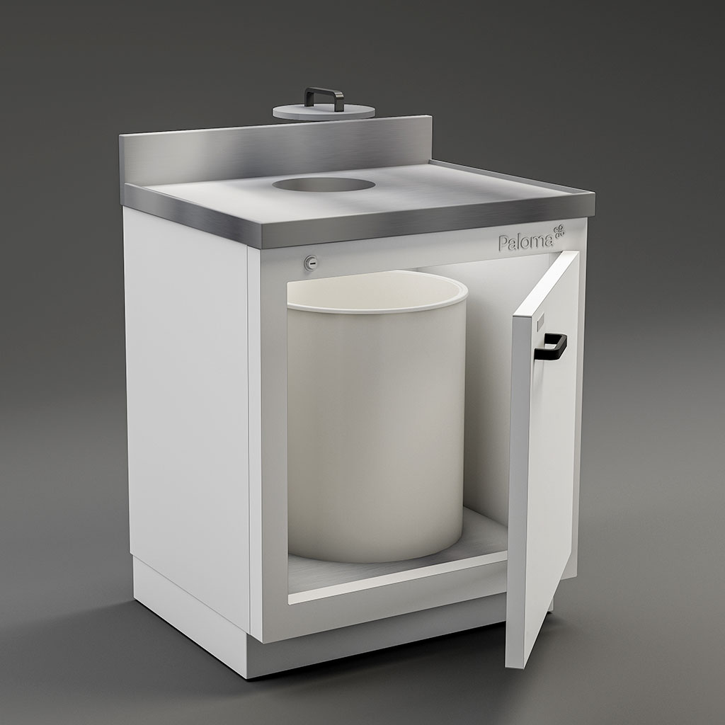 Lead-Lined Waste Cabinet - Nuclear Medicine & Lead Lined Laboratory ...